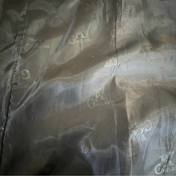 Jackets & Coats | Nwt G A Milano Black Suede Faux Leather Trim Jacket ...